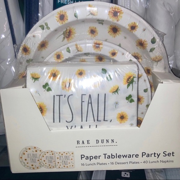 Rae Dunn | Dining | Rae Dunn Paper Tableware Set | Poshmark